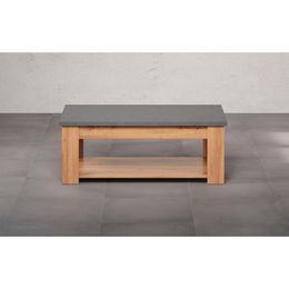 Home Affaire Couchtisch &raquo;Ambres&laquo; 1 Stk. tlg. Couchtisch mit 1 offenem Fach - (B/T/H) 120/67/46 cm grau