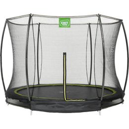 EXIT Gartentrampolin &raquo;Silhouette Ground&laquo; &Oslash; 244 cm schwarz