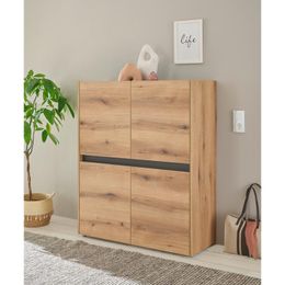 Home Affaire Highboard &raquo;City/Giron, moderner Schrank, Kommode, Stauraumschrank, Hochschrank&laquo; zeitlos, modern, ausreichend Stauraum, vielseitig 