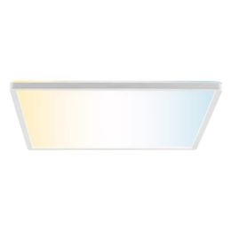Brilliant LED Panel &raquo;Lumaro&laquo; LED-Modul 1 Stk. warmwei&szlig; - kaltwei&szlig; LED-Paneel, 42cm, 3000 lm, 2700-6500 K, dimmbar, CCT &uuml;ber Wandschalter