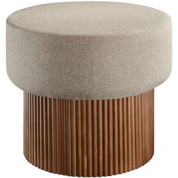 Salesfever Stauraumhocker &raquo;Ilovik Hocker mit abnehmbarer Sitzfl&auml;che &ndash; kompakter Design-Hocker&laquo; 1 Stk. tlg. Praktischer Pouf mit Stauraum, ideal f&uuml;rs 