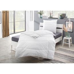 f.a.n. fan Microfaserbettdecke &raquo;Komfort Plus&laquo; normal 1 Stk. tlg. zu jeder Jahreszeit ideal f&uuml;r Schwitzer wei&szlig; Bezug: 100% Polyester. F&uuml;llung: 100% Lyocell (