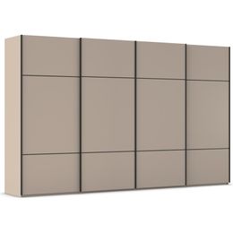 Rauch Schwebet&uuml;renschrank &raquo;Kleiderschrank Schrank Garderobe Schlafzimmerschrank SCALE-TRIO&laquo; edle dreigeteilte Front, 2 Zierleisten in Griff-Farbe MADE