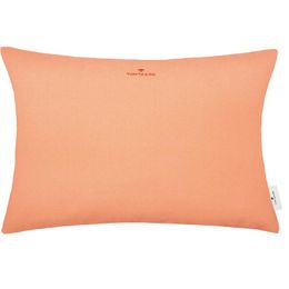 Tom Tailor HOME Dekokissen &raquo;Dove Signature&laquo; mit Paspel, Kissenh&uuml;lle ohne F&uuml;llung, 1 St&uuml;ck orange Baumwolle, Polyester