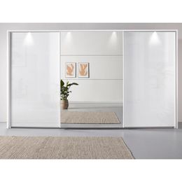 Rauch Schwebet&uuml;renschrank &raquo;Kleiderschrank Schrank Garderobe OTELI inkl. 3 Innenschubladen&laquo; Breiten 211/278/323/368 cm H&ouml;hen 214/233 cm, mit 