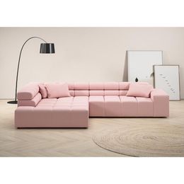 Home Affaire Ecksofa &raquo;Ancona incl. Kopfteilverstellung, OTTOs Choice, Breite 319cm, L-Form&laquo; wahlweise motorische Sitztiefenverstellung, auch in Cord +