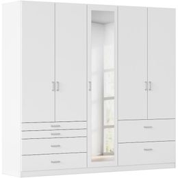 Rauch Kleiderschrank &raquo;Kleiderschrank Schrank Garderobe W&auml;scheschrank WILDBERG&laquo; Breiten 226/271 cm, H&ouml;hen 210/229 cm, mit 6 Schubladen, obere Schublade