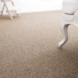 ANDIAMO Teppichboden &raquo;Carlos, Feinschlinge, Made in Netherlands&laquo; rechteckig 6,5 mm H&ouml;he melierte Optik, Breite 200, 400 cm oder 500 cm, strapazierf&auml;hig beige 