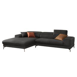 W.Schillig Ecksofa &raquo;Piedroo, Designsofa mit tollem Sitzkomfort, elegant und bequem, L-Form&laquo; Kopfteilverstellung, wahlweise mit Sitztiefenverstellung, 