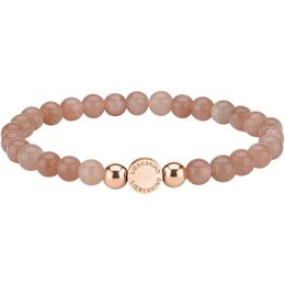Liebeskind Berlin Damen Armband &raquo;Schmuck Geschenk Armkette Zugarmband&laquo; mit Edelsteinen rosa