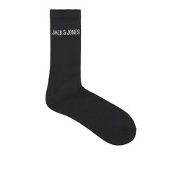 Jack & Jones Jack & Jones Herren Tennissocken &raquo;JACREGEN TENNIS SOCK 5 PACK NOOS&laquo; Packung, 5 Stk. tlg. mit Stretchanteil schwarz Einheitsgr&ouml;&szlig;e