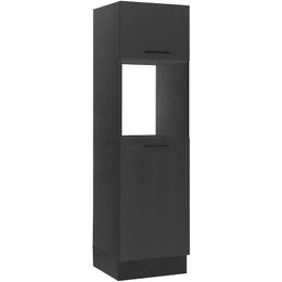 BASIC by Balculina Mehrzweckschrank &raquo;Turin&laquo; 1 Stk. tlg. Breite 60 cm, wahlweise in schwarz matt oder wei&szlig; matt schwarz Holzwerkstoff