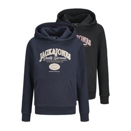 Jack & Jones Jack & Jones Junior Herren Kapuzensweatshirt &raquo;JJARI BRANDING SWEAT HOOD 2PK MP JNR&laquo;, 2 Stk. 128