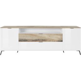 Home Affaire Sideboard &raquo;CASANOVA&laquo; Breite ca. 220 cm wei&szlig; FSC -zertifizierter Holzwerkstoff