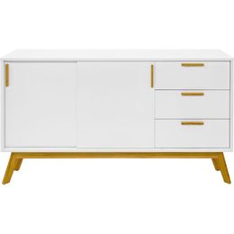 WOODMAN Sideboard &raquo;Tarika&laquo; Kommode im angesagten skandinavischen Look, Breite 149 cm, FSC wei&szlig;