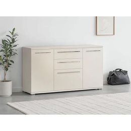 OTTO home Kommode &raquo;Piano&laquo; (H/B/T): 64,6/180/45,2cm, UV lackiert, Soft-Close Funktion beige Holzwerkstoff