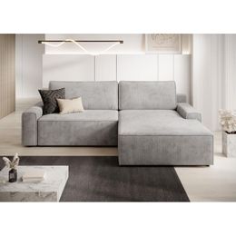 Trendmanufaktur Ecksofa &raquo;Challenge, Schlafsofa mit Bettkasten, Couch in L-Form, Breite 245 cm&laquo; Recamiere beidseitig montierbar, auch in trendigem 