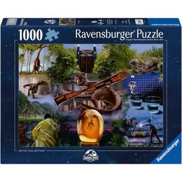 Ravensburger Puzzle &raquo;Artist Collection, Jurassic Park&laquo; Made in Germany bunt