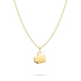 Liebeskind Berlin Damen Kette mit Anh&auml;nger &raquo;Schmuck Edelstahl Urban Heart Herz&laquo; gold