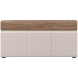 OTTO home Sideboard &raquo;Invictus, Kommode Breite 118 bzw.176 cm, T/H:45/85cm&laquo; Soft-Close Funktion, h&ouml;henverstellbare F&uuml;&szlig;e, 2trg., mit 1 Schublade, 