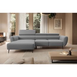WERK2 Ecksofa &raquo;Alisson, mit elektrischer Sitztiefenverstellung, L-Form, Breite 277 cm&laquo; Alisson &ndash; flexibler Komfort mit modernem Design und smarten 