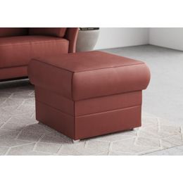 DOMO collection Hocker &raquo;Pina, kompakt und bequem&laquo; Passender Hocker zur Serie rot 100% Polyester