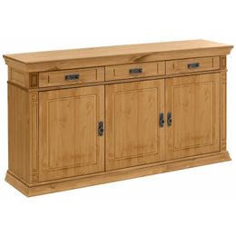 Home Affaire Sideboard &raquo;Vinales&laquo; Kommode, Breite 158 cm beige Massivholz