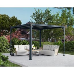 Pavillon &raquo;Milano&laquo; BxT: 309x309 cm grau
