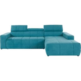 DOMO collection Ecksofa &raquo;Brandon gro&szlig;e Ausf&uuml;hrung B/T/H: 289/177/80 cm, auch in Leder und Cord&laquo; mit Kopfteilverstellung, wahlweise 