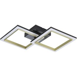 Eglo LED Deckenleuchte &raquo;CALLIERA Deckenlampe - Stahl, Kunststoff - LED - 18,4W - IP20&laquo; LED-Modul 1 Stk. Warmwei&szlig; Wohzimmerlampe, Esszimmerlampe, Flur,