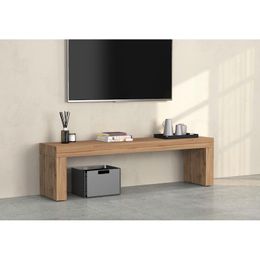 OTTO home TV-Br&uuml;cke &raquo;CHRONOS Breite 180 cm, mit eine 10 cm dicken stabilen folding Platte&laquo; 1 Stk. tlg. TV-Board, Medienbr&uuml;cke, TV-Aufsatz 'Made in 