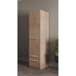 Priess Kleiderschrank &raquo;Schrank Garderobe W&auml;scheschrank Barcelona in 5 Breiten&laquo; viel Stauraum, ger&auml;umige Schubk&auml;sten, mit Spiegel, MADE IN GERMANY 