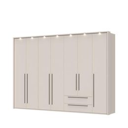 OTTO home Dreht&uuml;renschrank &raquo;Opera mit oder ohne Kranz inkl. LED-Bel.,B 227,272,317 oder 362 cm&laquo; UV lackiert, Soft Close Funktion, H&ouml;henverstellbare 