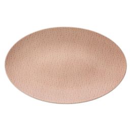 Seltmann Weiden Servierplatte &raquo;Life Fashion&laquo; Platte oval rosa Porzellan