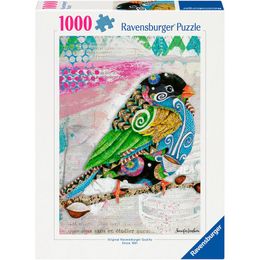 Ravensburger Puzzle &raquo;Bunter Vogel&laquo; Made in Germany bunt Pappe
