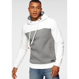 Cipo & Baxx Cipo & Baxx Herren Kapuzensweatshirt, Color Blocking beige S (48)