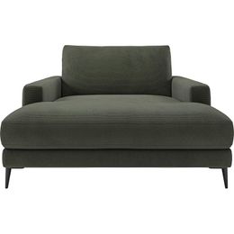 Home Affaire Chaiselongue &raquo;Downtown Loungem&ouml;bel zum Relaxen, B/T/H: 132/170/84 cm&laquo; auch in Boucl&eacute;, Cord und Easy care - leicht mir Wasser zu reinigen 