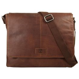 Bodenschatz Damen Bodenschatz Messenger Bag echt Leder braun