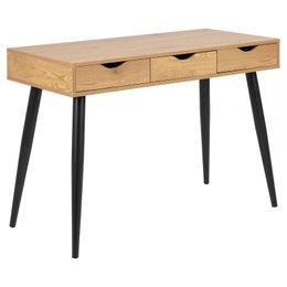 ACTONA GROUP Schreibtisch &raquo;Neptun&laquo; B&uuml;rotisch, Arbeitstisch, mit 3 Schubladen, Breite 110 cm beige