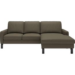 Home Affaire Ecksofa &raquo;Lecce, L-Form, Federkernpolsterung, Breite 224 cm&laquo; inkl. saugroboterfreundliche H&ouml;he & schmale Armlehnen 100% Polyester