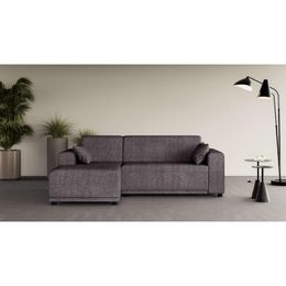 Home Affaire Ecksofa &raquo;TAMMO&laquo; L-Form grau 100% Polyester