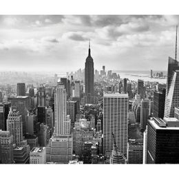 Komar Vliestapete &raquo;Digitaldruck Vlies - NYC Black and White - Gr&ouml;&szlig;e 300 x 250 cm&laquo; bedruckt glatt Wohnzimmer, Schlafzimmer bunt Vlies