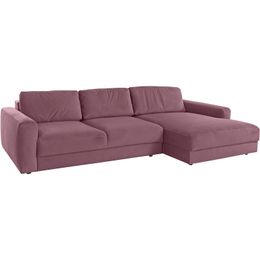 Home Affaire Ecksofa &raquo;Bloomfield, elegant, viel Platz, Mega Couch, Breite 303cm, L-Form&laquo; extra tiefe Sitzfl&auml;che, wahlweise mit Sitztiefenverstellung 