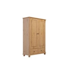 OTTO home W&auml;scheschrank &raquo;Tessin&laquo; 2 Breiten: 90/128 cm H/T ca. 140/38 cm, aus massiver Kiefer, in 2 Breiten, viel Stauraum, FSC zertifiziert beige 