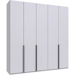 wimex Kleiderschrank &raquo;Mugano,in 5 Breiten,2 H&ouml;hen,2 Tiefen, viele Farben, Made in Germany&laquo; in Basic oder Premium Ausstattung, mit langen Griffen aus Metall,