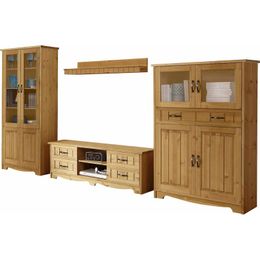Home Affaire Wohnwand &raquo;Trinidad&laquo; Set, 4 Stk. tlg. beige