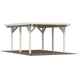 Palmako Einzelcarport &raquo;Karl&laquo; Massivholz natur beige