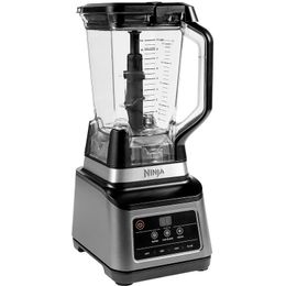 Ninja Standmixer &raquo;mit Auto-iQ BN750EU&laquo; 1200 W incl. 2,1 L Krug, 0,7 L Becher & 2 Deckel silber Standmixer