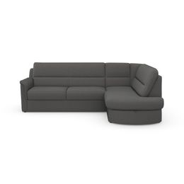Sit & More sit&more Ecksofa &raquo;Panini L-Form&laquo; wahlweise mit Bettfunktion und Bettkasten grau
