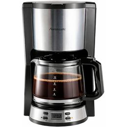 Hanseatic Filterkaffeemaschine &raquo;HCMD151000SD&laquo; 1,5 l Kaffeekanne Papierfilter 1x4 mit Timerfunktion schwarz Filterkaffeemaschine
